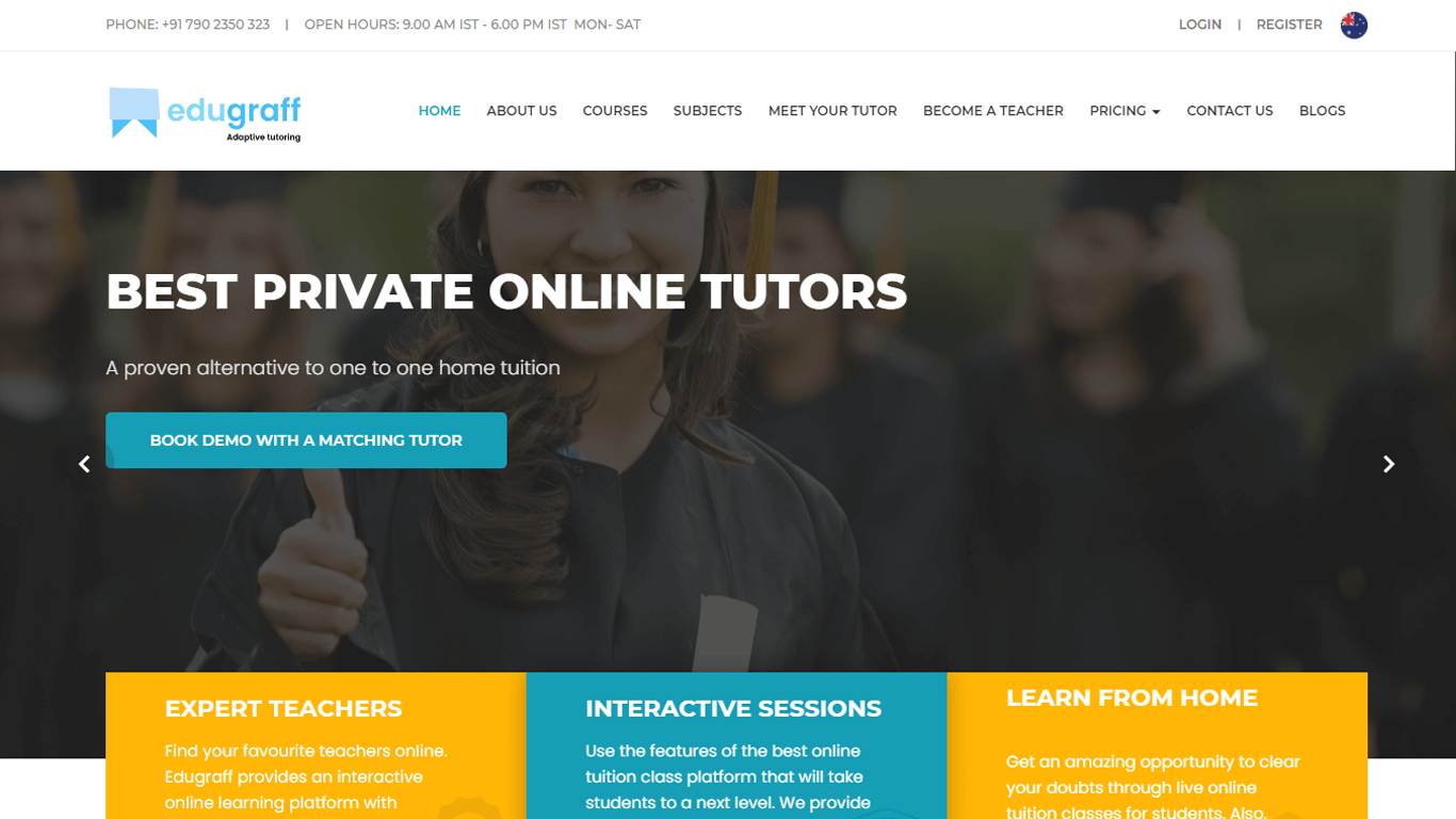 Online Tutoring Platform - Case Study - LoreMine Technologies